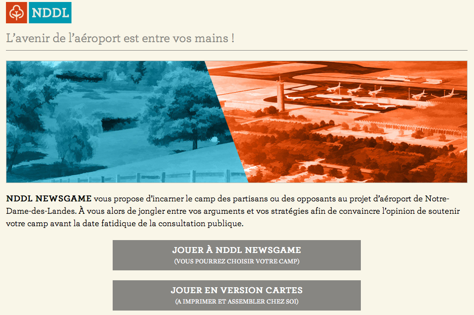Lancement de NDDL Newsgame ! – Club de la Presse Nantes Atlantique